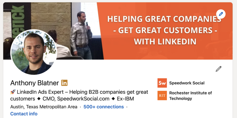 The Ultimate Checklist for an All-Star LinkedIn Profile - Speedwork