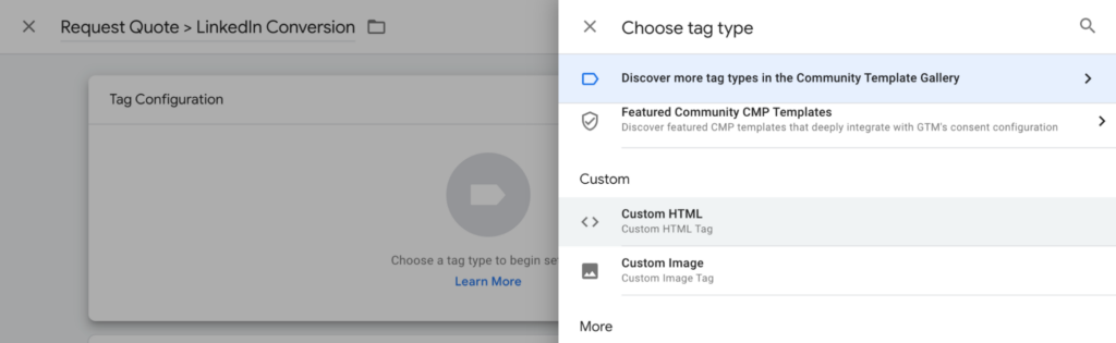 LinkedIn Ads Event Conversion Tracking - with Google Tag Manager ...